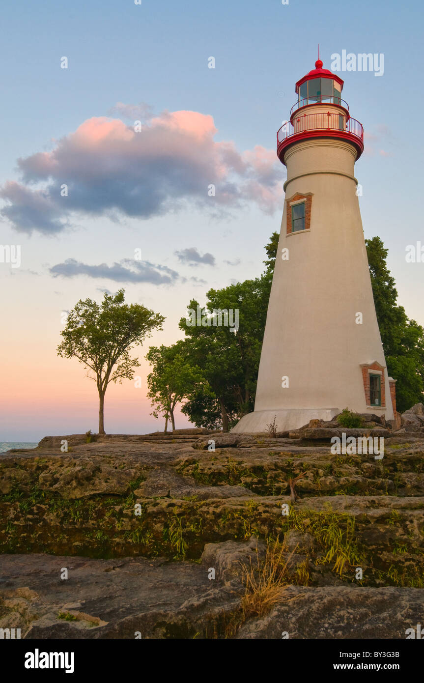 USA, Ohio, Marble Head Lighthouse Stock Photo - Alamy