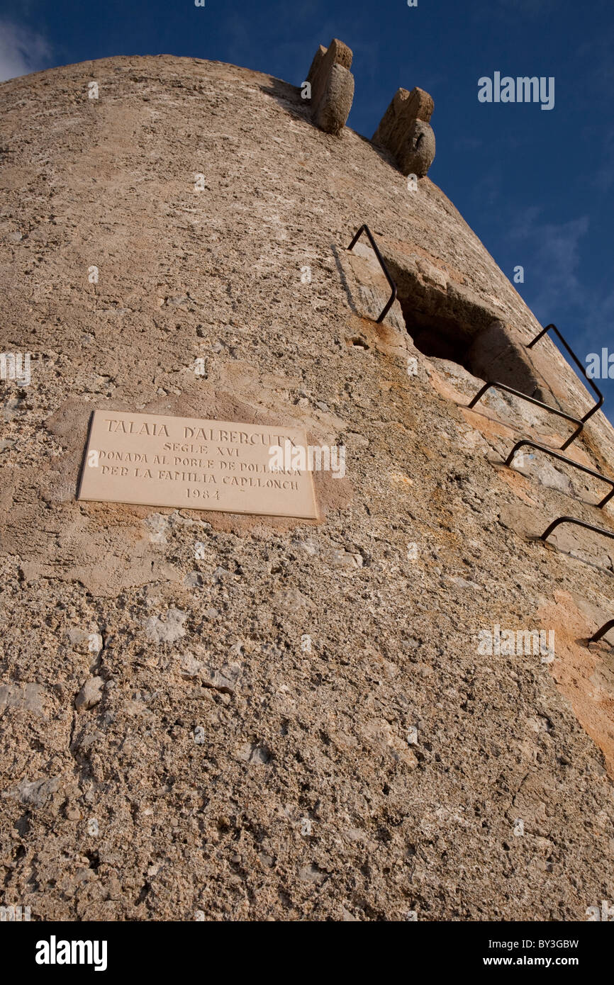 Talaia D'Albercutx Tower on Formentor, Mallorca, Spain Stock Photo - Alamy