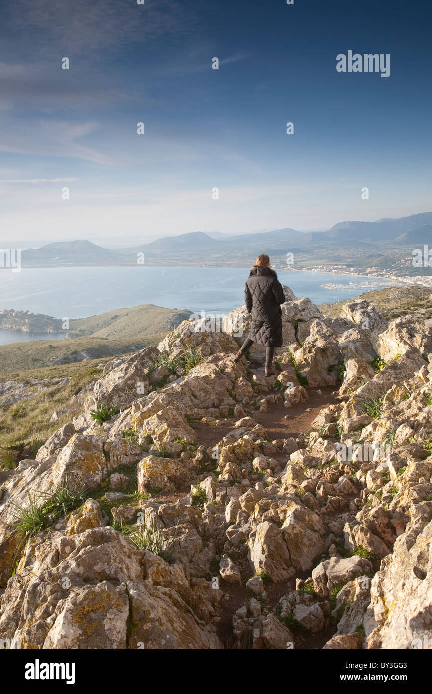 Albercutx Tower Viewpoint in Formentor, Mallorca, Spain Stock Photo - Alamy