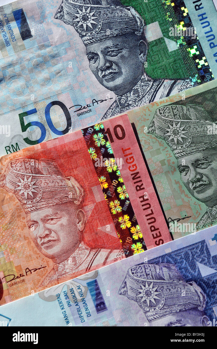Malaysia 50 ringgit note hi-res stock photography and images - Alamy