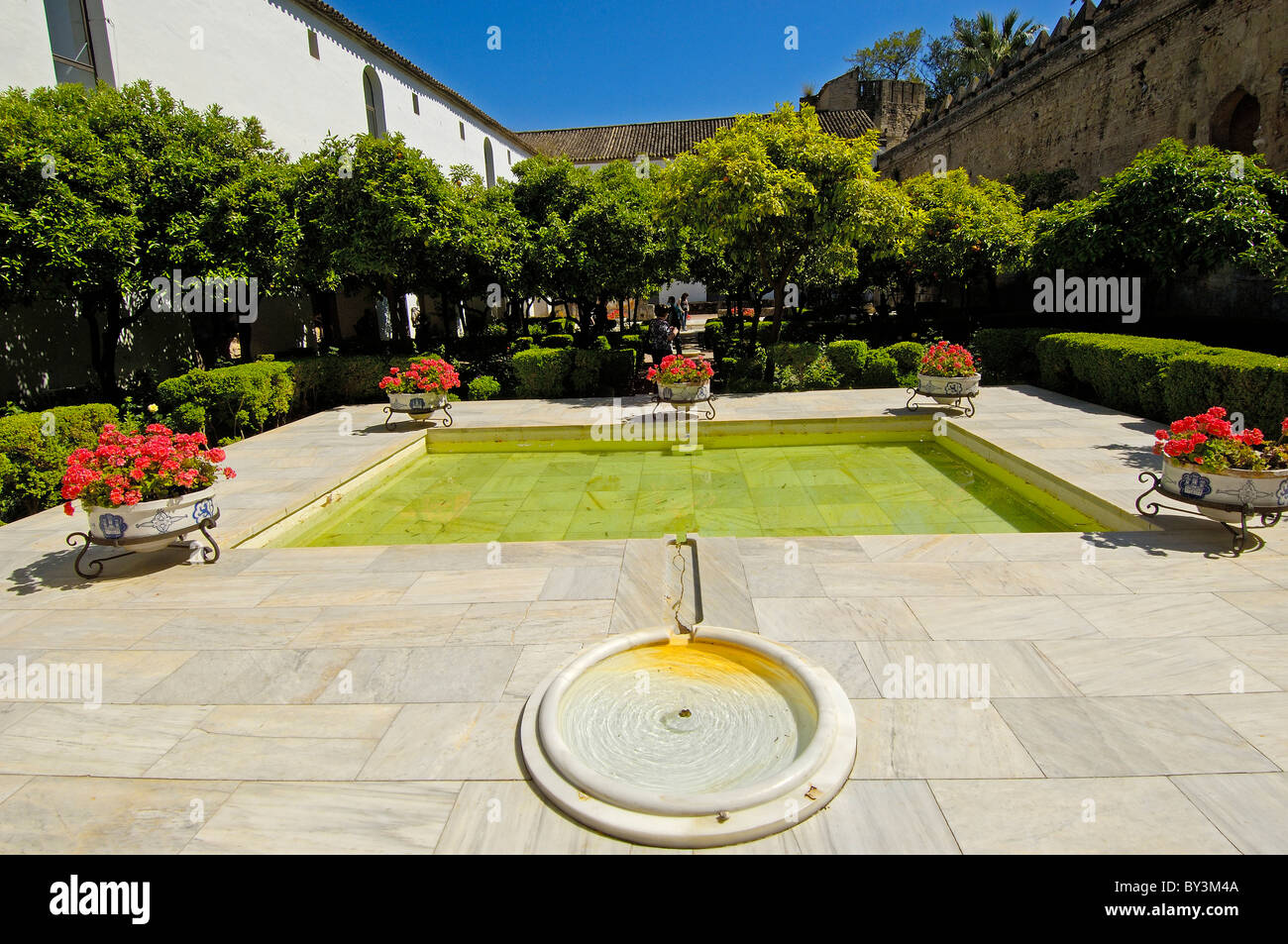 The Alcazar of Catholic Kings. Cordoba. Andalusia. Spain Stock Photo ...