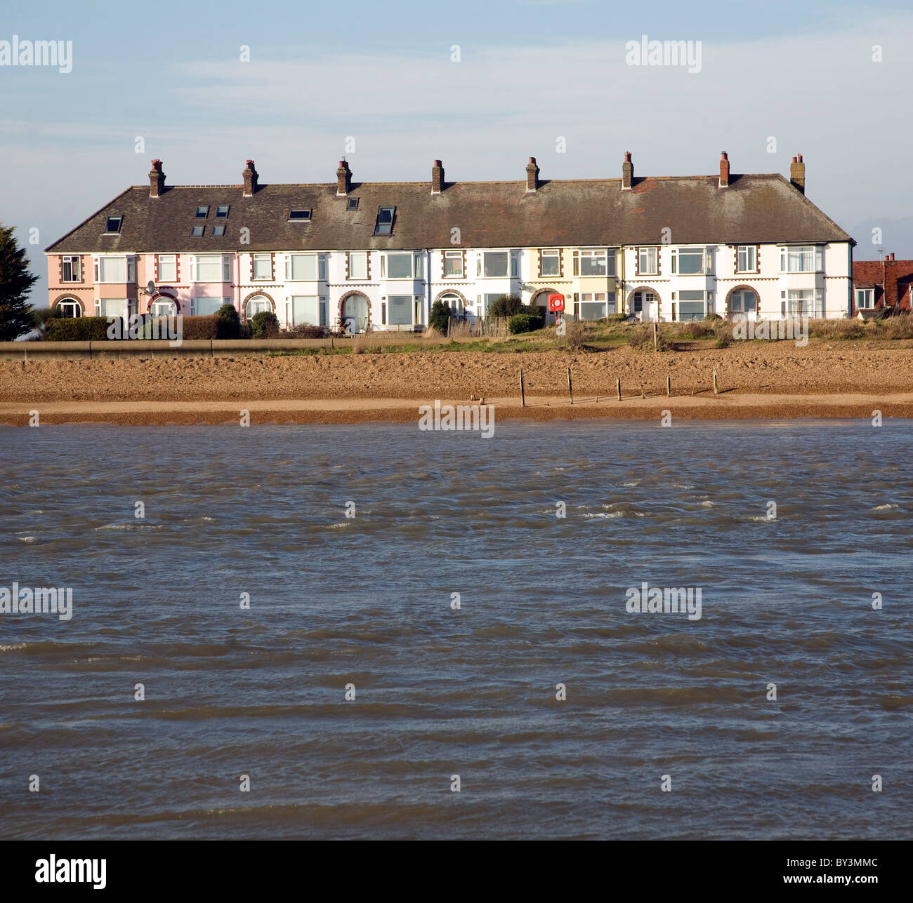 Felixstowe Ferry mouth of River Deben Suffolk England Stock Photo - Alamy