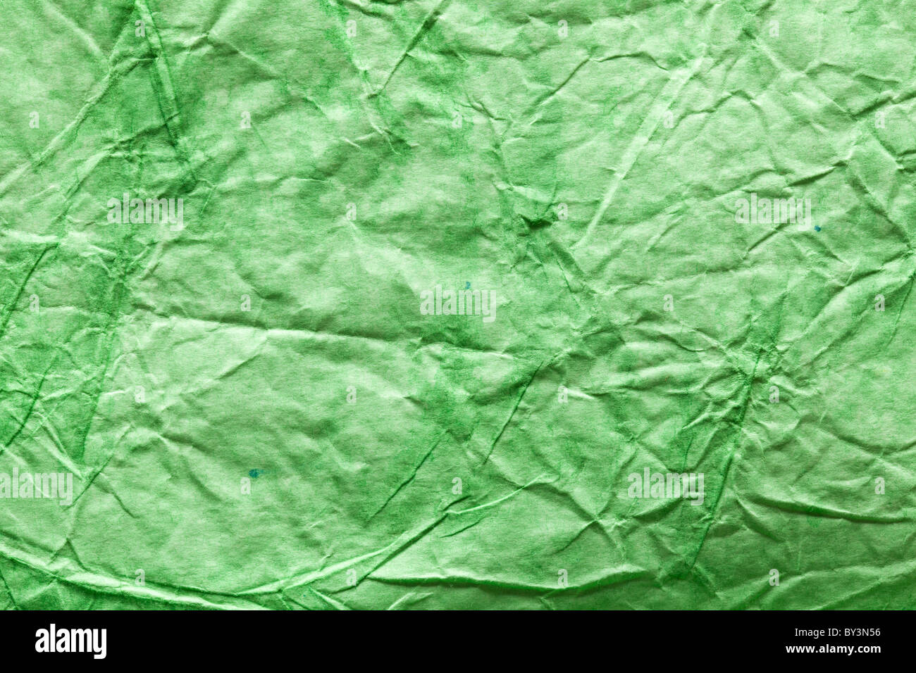 Crumpled light green paper texture hi-res stock photography and images ...
