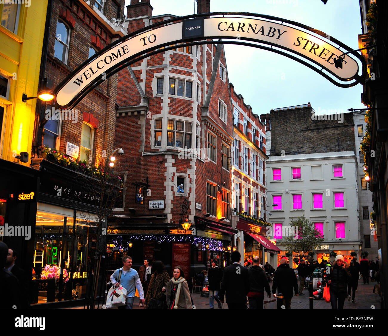 Carnaby street, London Stock Photo - Alamy