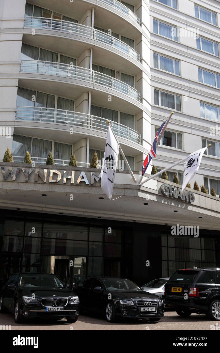The Wyndham Grand Hotel in Chelsea Harbour, London Stock Photo - Alamy
