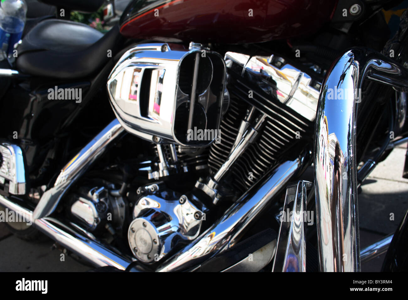 Close up harley davidson speedometer hi-res stock photography and ...