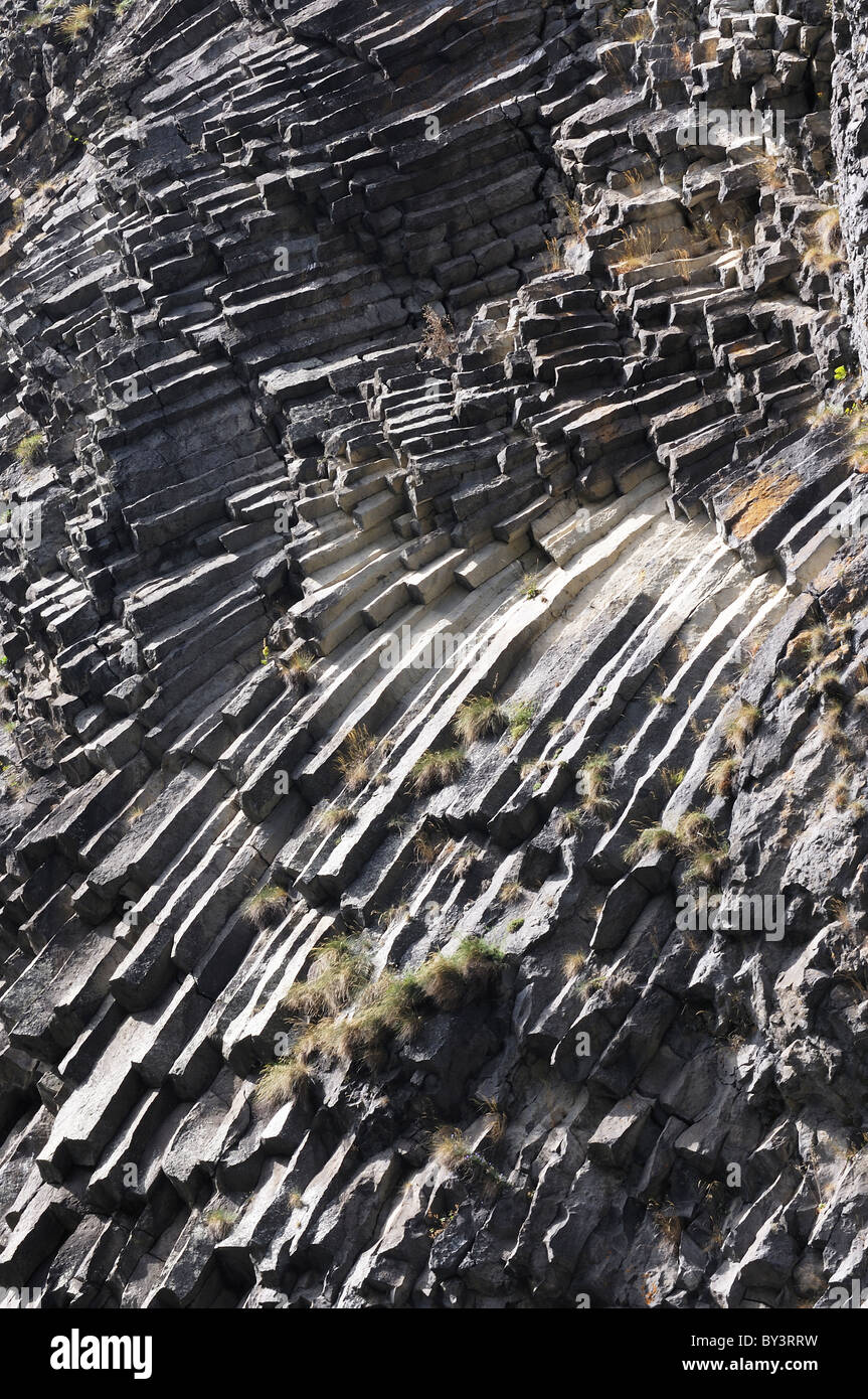 ray-pic ray pic water fall 60M basalt rock form PT crucifix Stock Photo ...