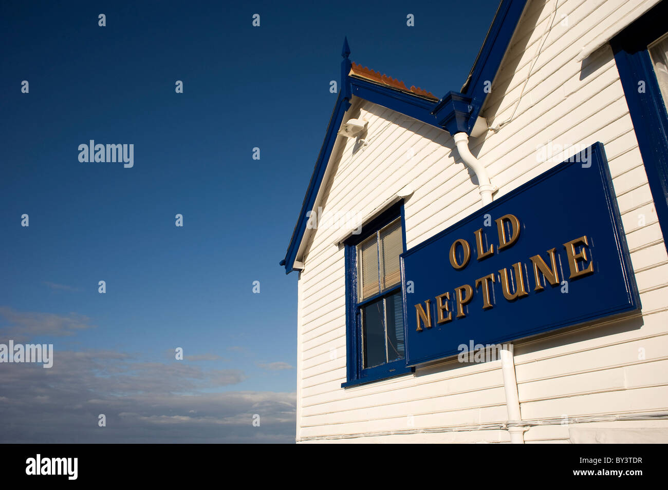 detail of the Neptune Pub sign Stock Photo - Alamy