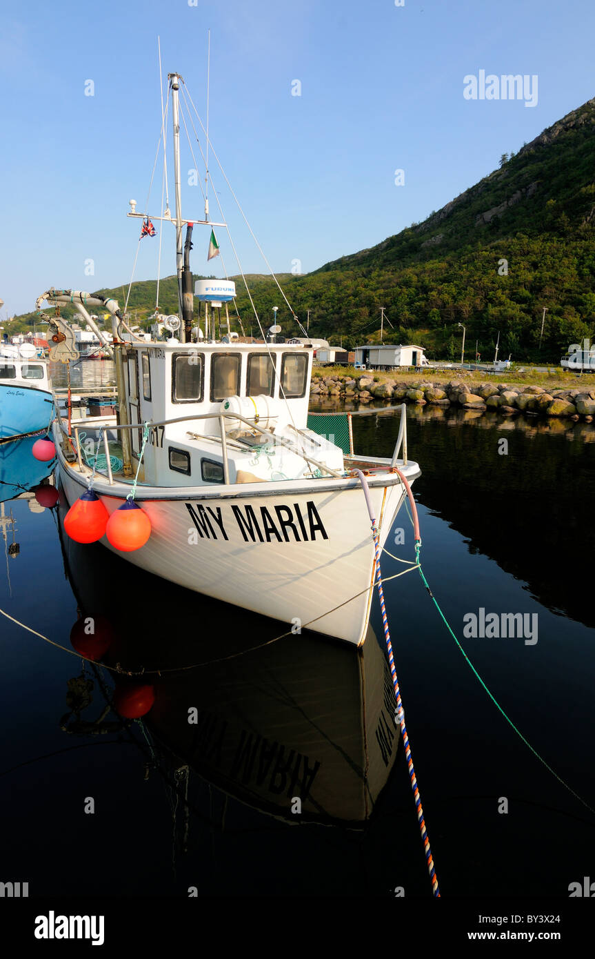Inshore Fishing Boat Stock Photo - Alamy