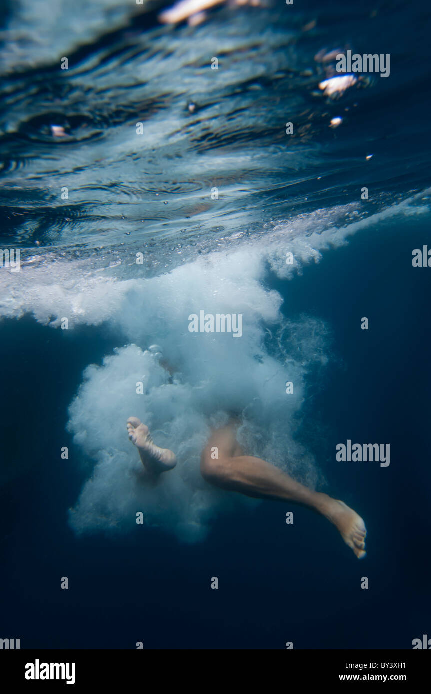 Swimmer Kicking High Resolution Stock Photography and Images - Alamy