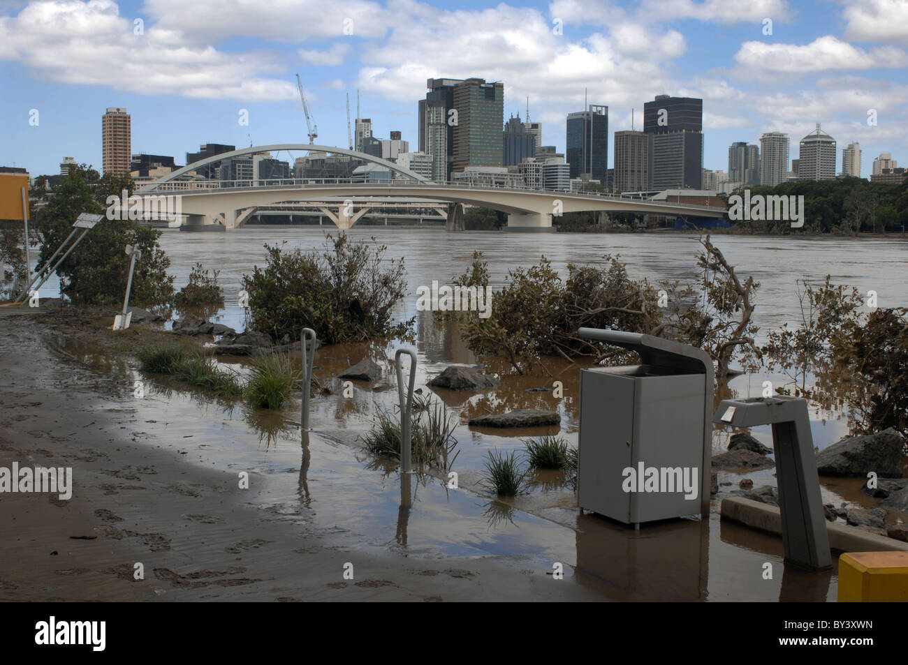 Brisbane flood damage 2011, Queensland, Australia Stock Photo - Alamy