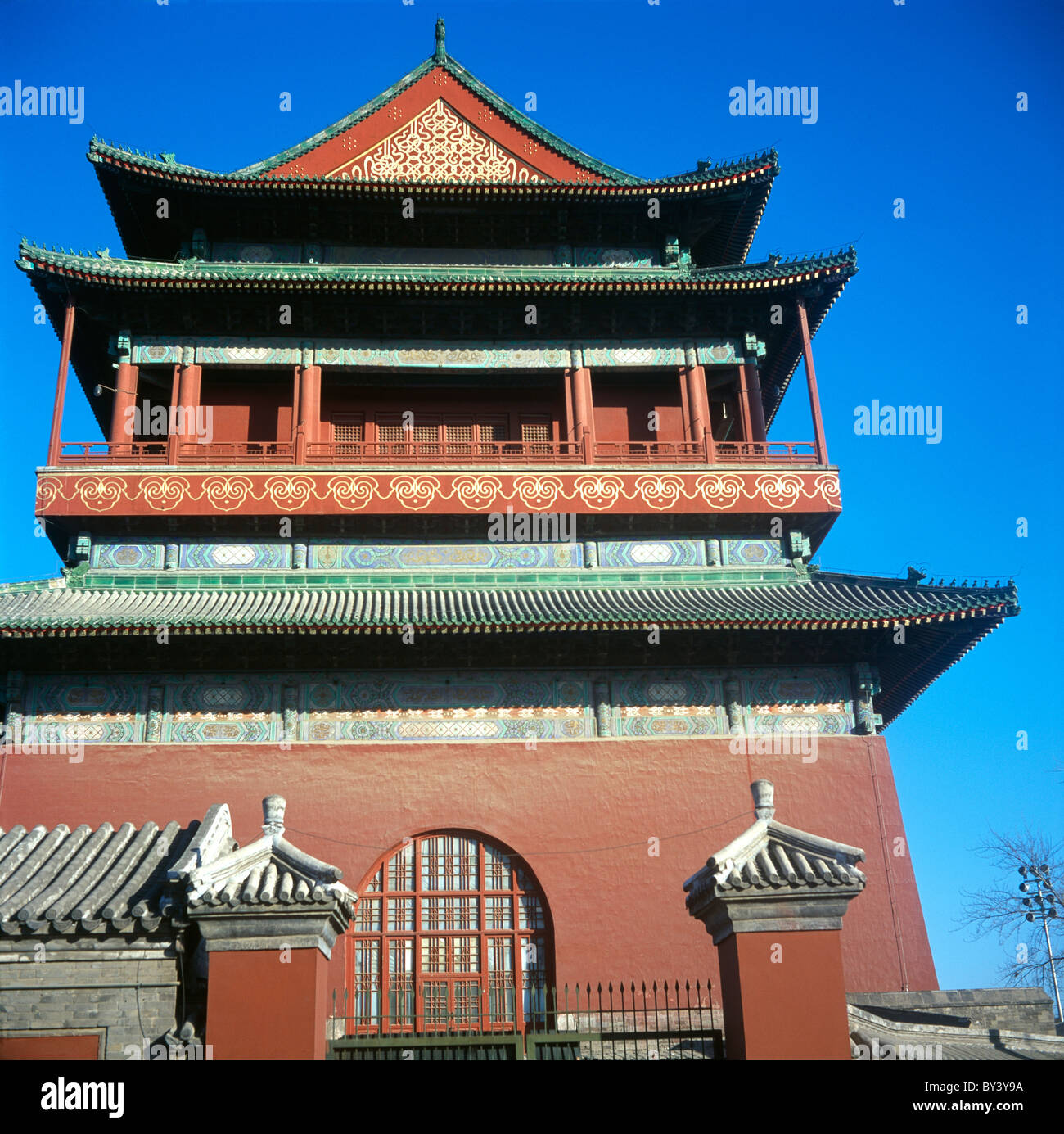 Drum tower china hi-res stock photography and images - Alamy