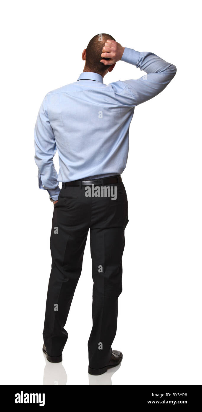 Thinking pose hi-res stock photography and images - Alamy