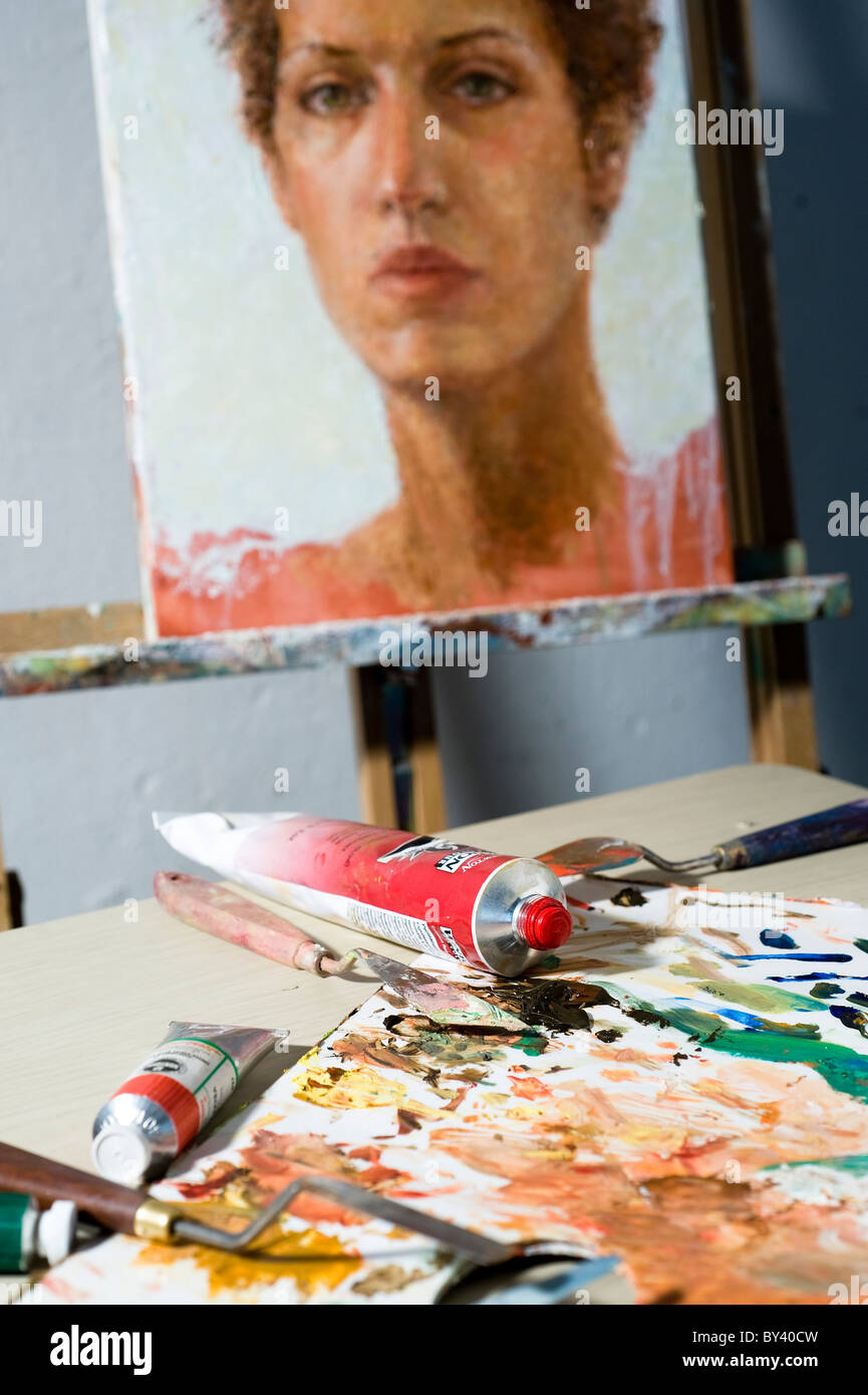 Painters studios hi-res stock photography and images - Alamy