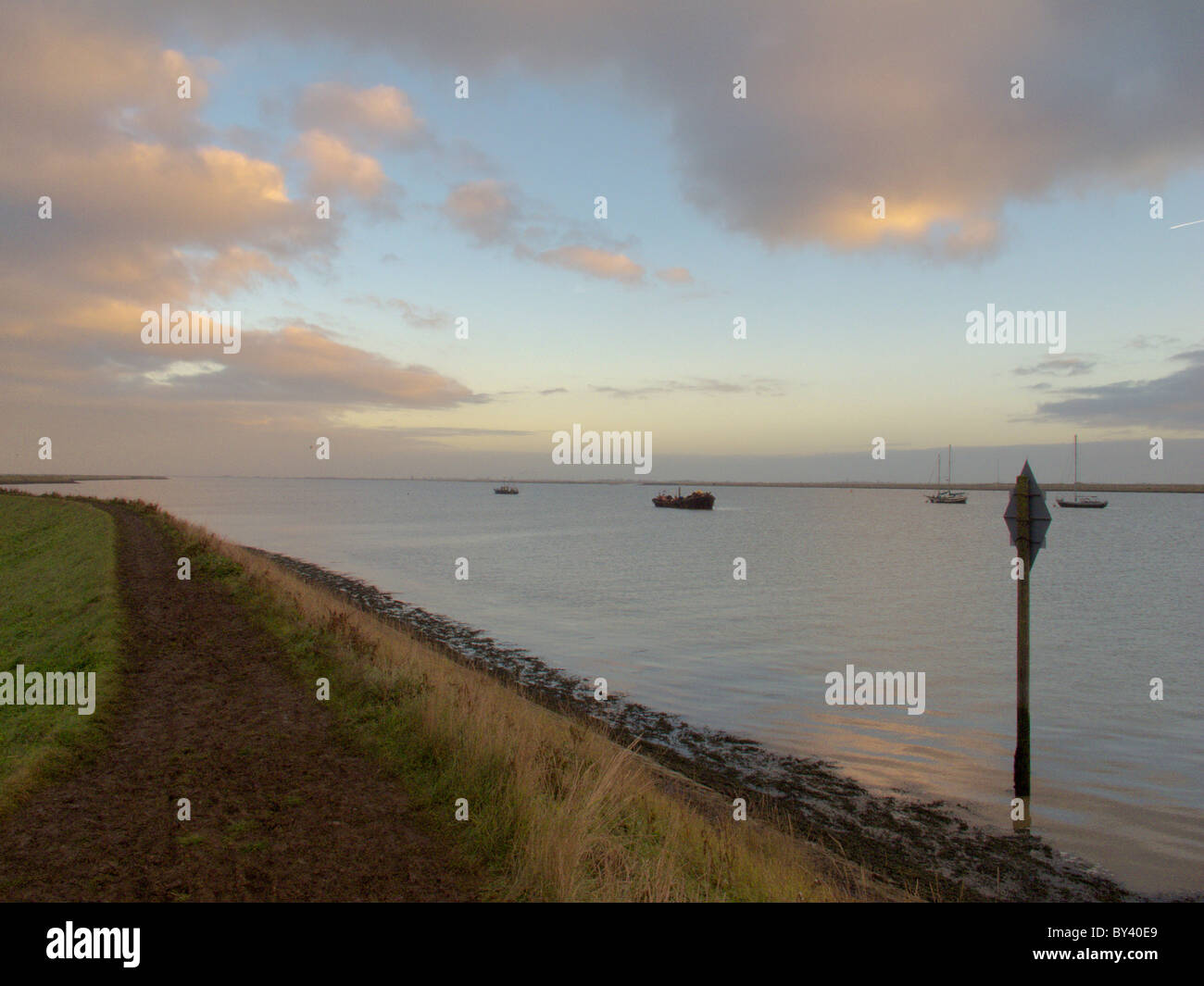 landscape images by the sea in Burnham-on-Crouch Stock Photo - Alamy