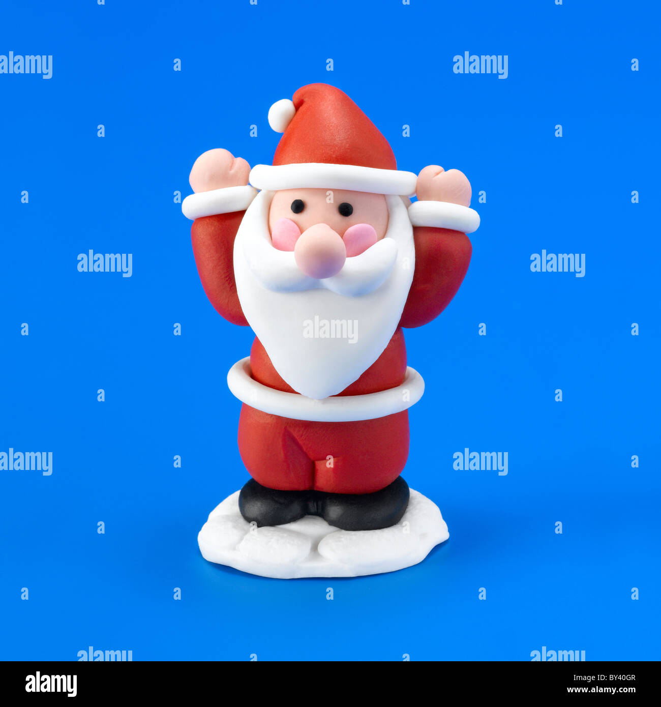 Modelled santa character hi-res stock photography and images - Alamy