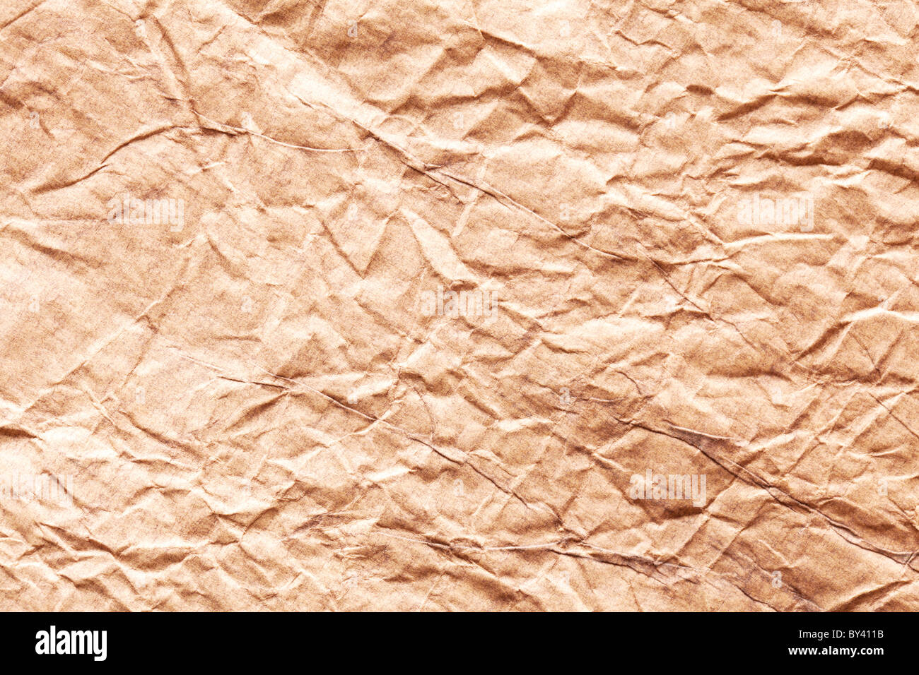 Light brown crumpled paper texture hi-res stock photography and images ...