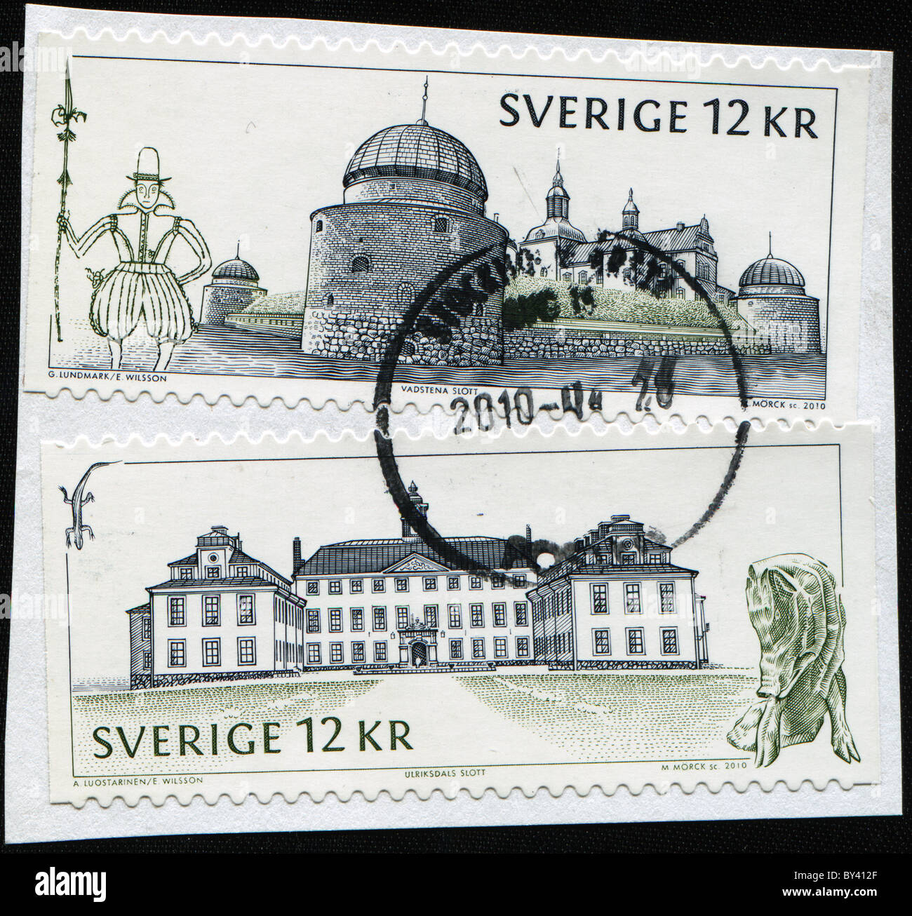 Gripsholm Castle and the Palace Ulriksdal Stock Photo - Alamy