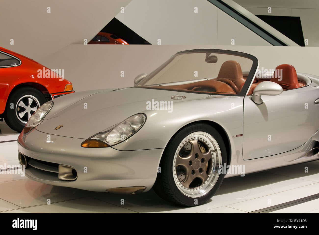 Germany,Stuttgart, Porsche Museum, Porsche 911 gallery Stock Photo - Alamy