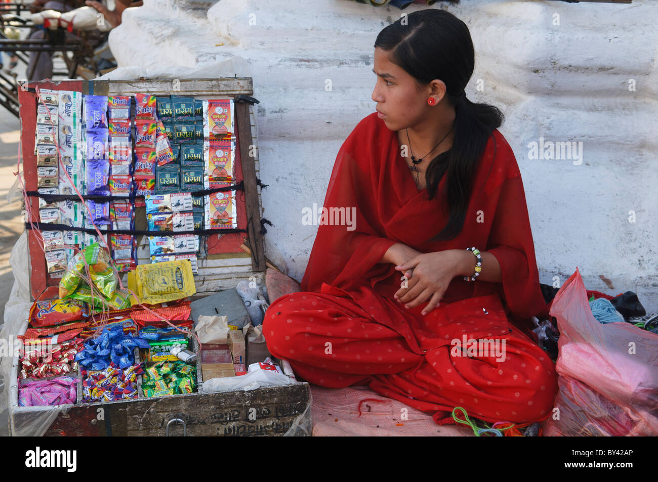 Nepali market hi-res stock photography and images - Alamy