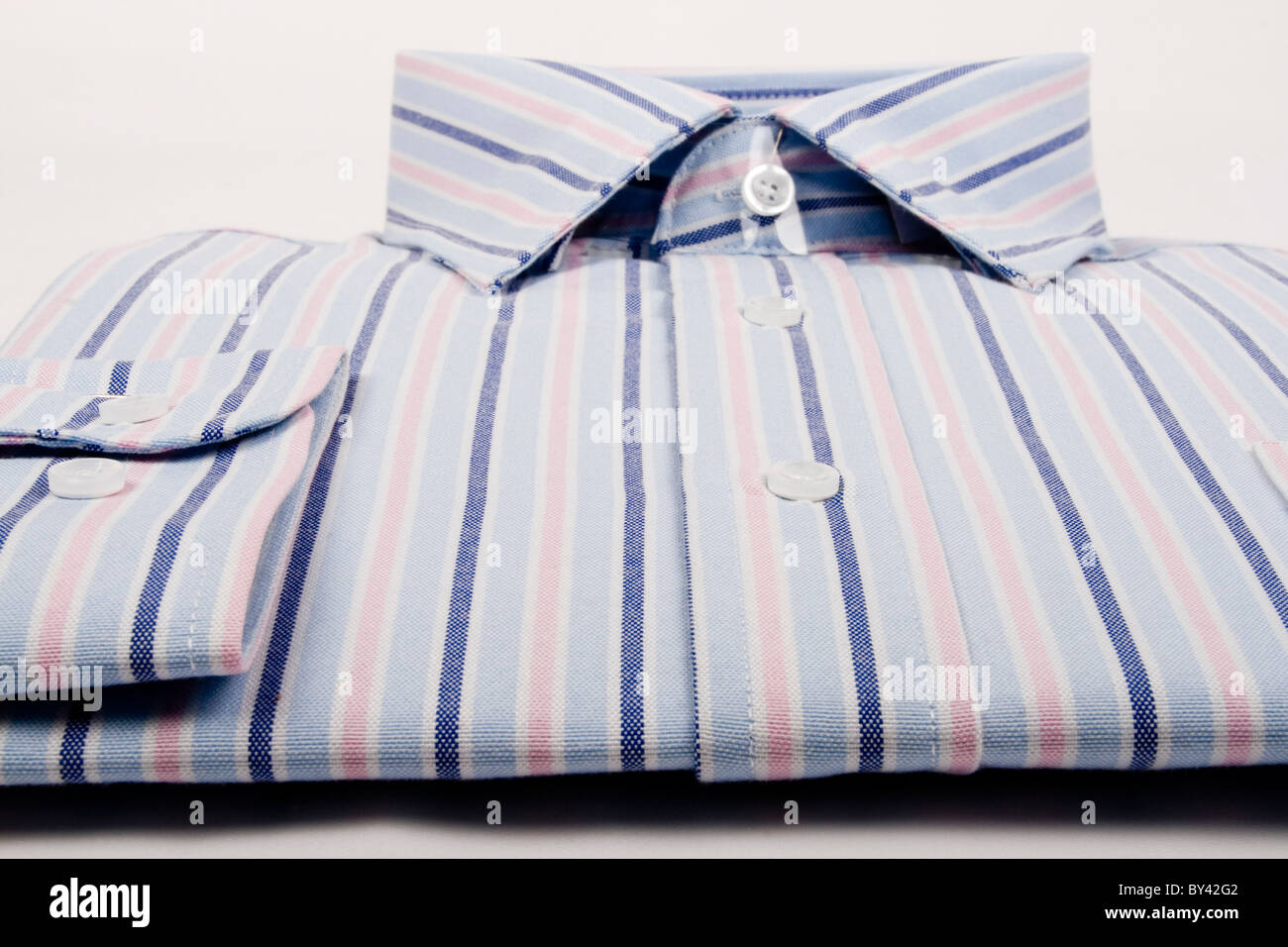 The background of the new striped shirts Stock Photo - Alamy