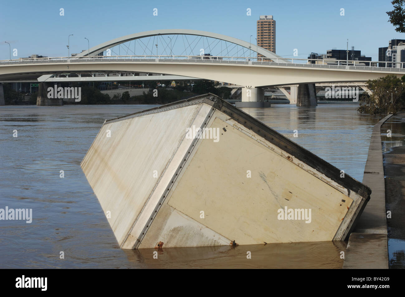 Brisbane flood damage 2011, Queensland, Australia Stock Photo - Alamy
