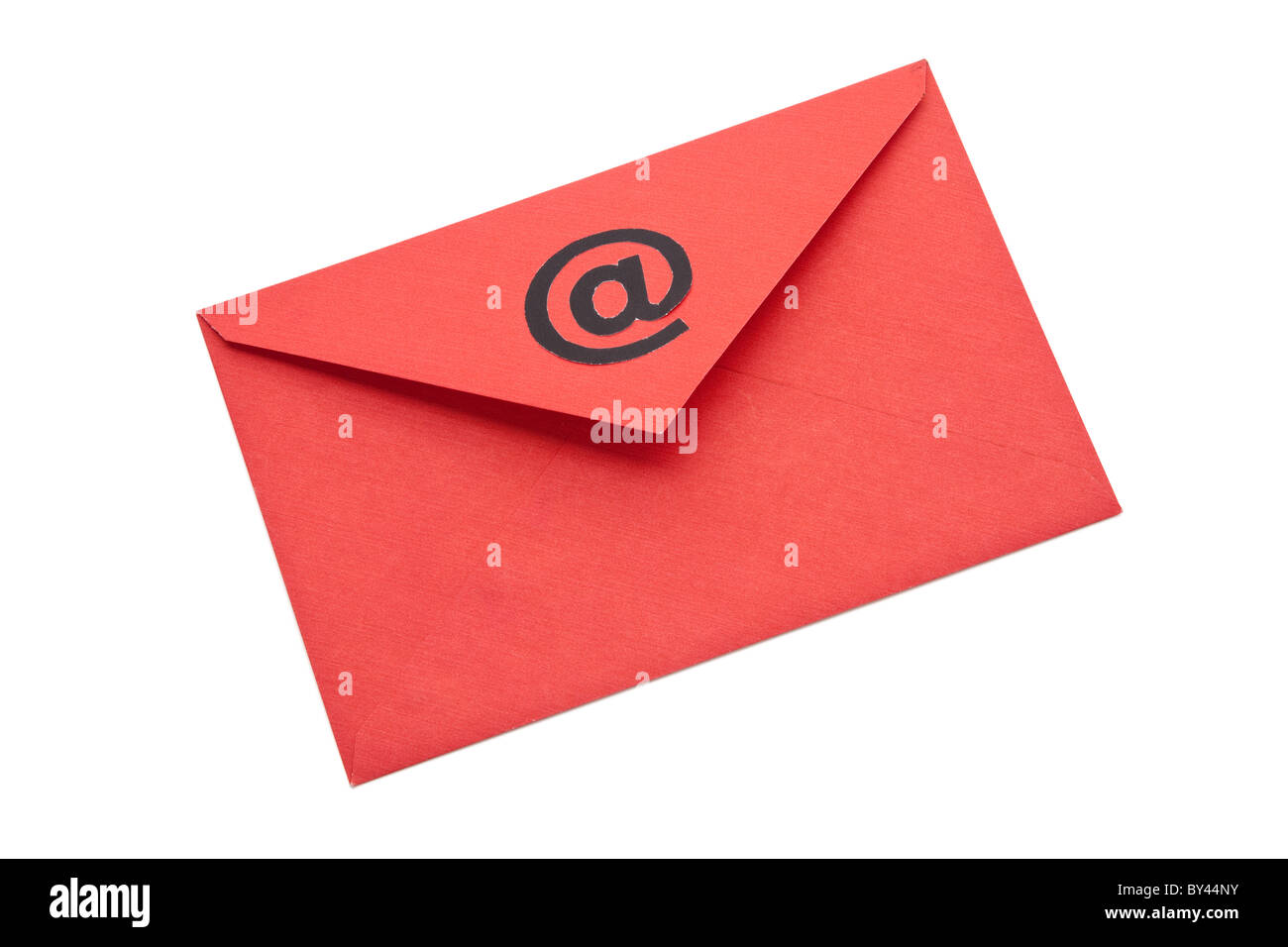 Red mail envelope hi-res stock photography and images - Alamy