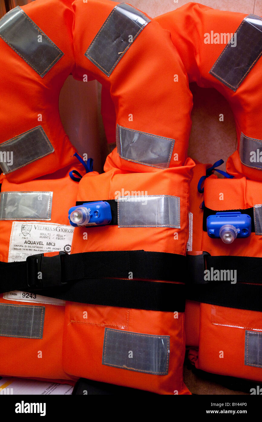 Cruise Ship Life Vest Stock Photos & Cruise Ship Life Vest Stock Images ...