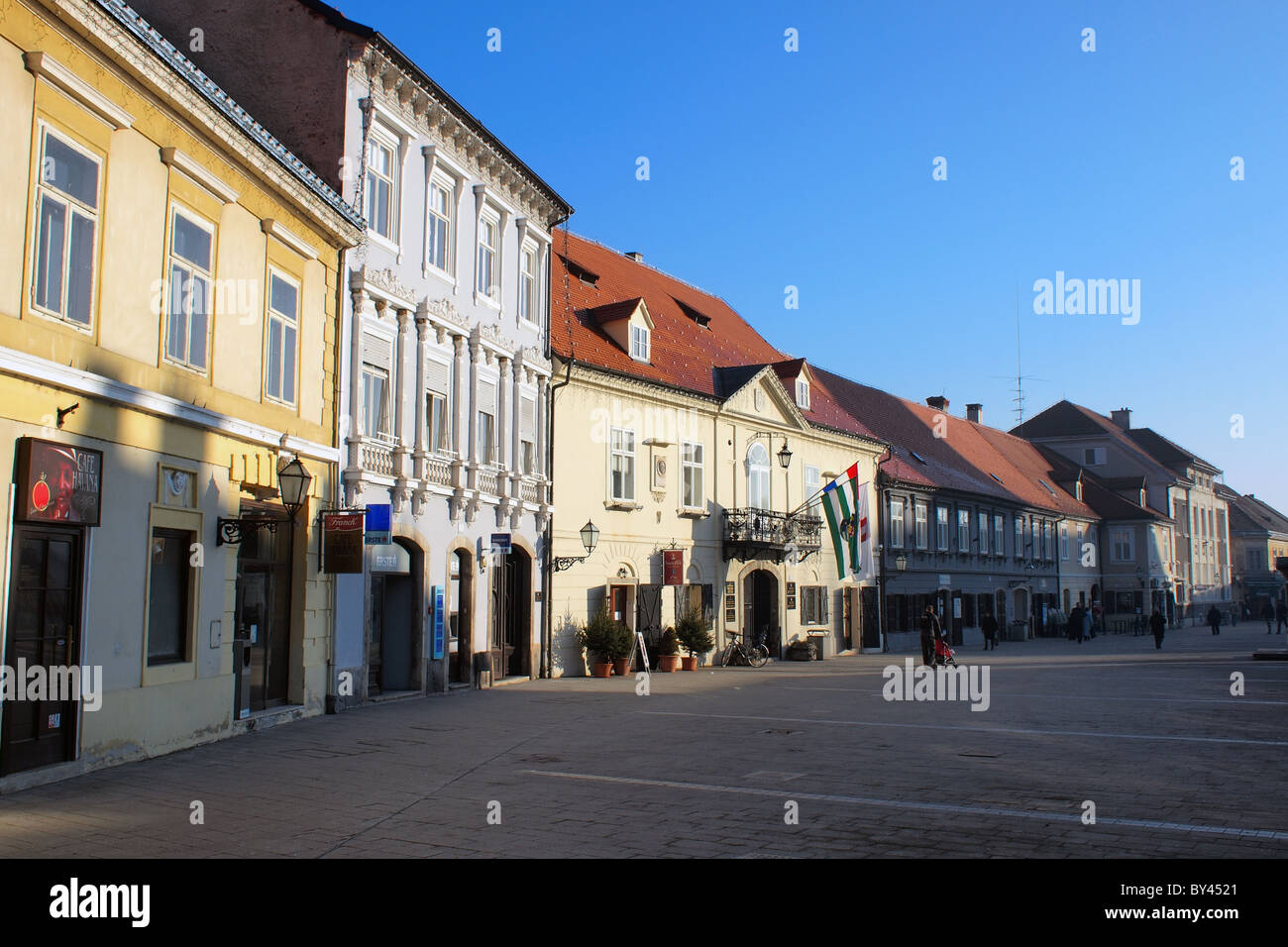 City square Samobor Croatia Stock Photo - Alamy