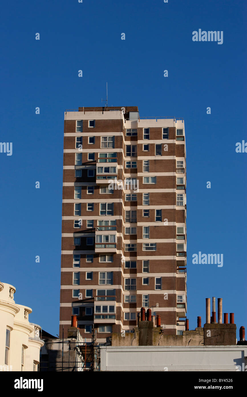 Tower block balcony hi-res stock photography and images - Alamy