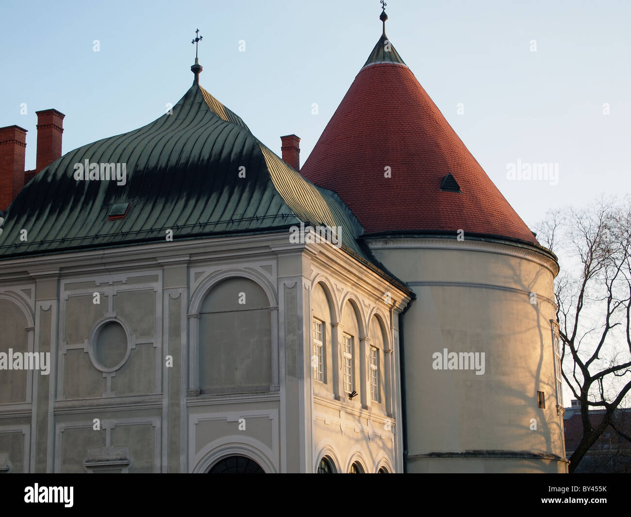 Old tower, Kaptol, Zagreb, Croatia Stock Photo - Alamy