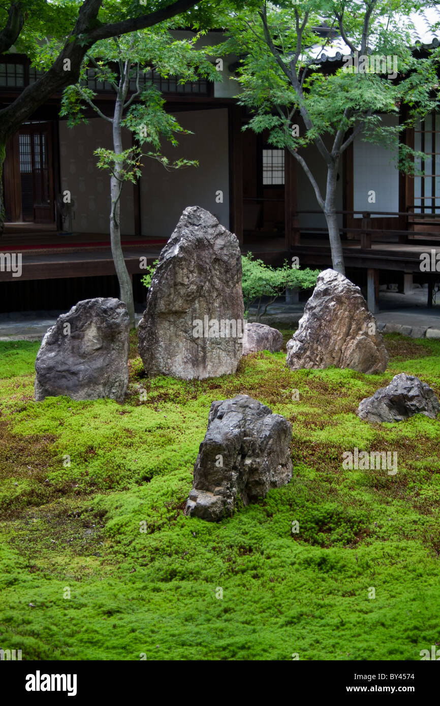 Inside small temple in Japan Stock Photo - Alamy