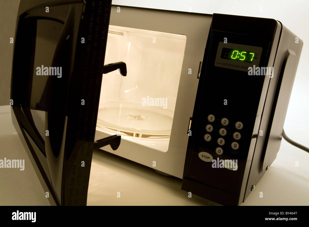 Microwave Oven close up shot Stock Photo - Alamy