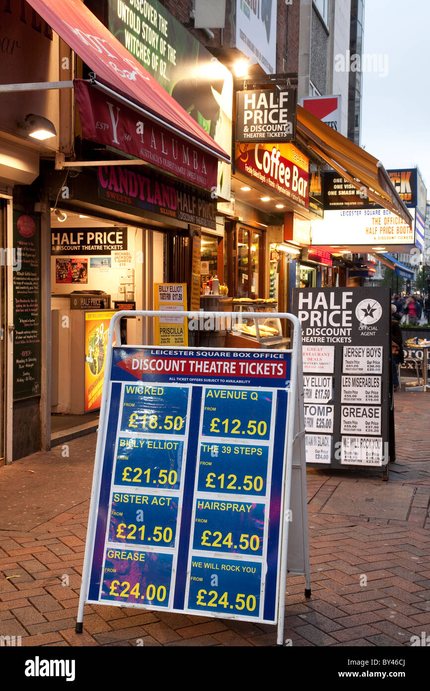 Advertisement west end theatre tickets hi-res stock photography and ...