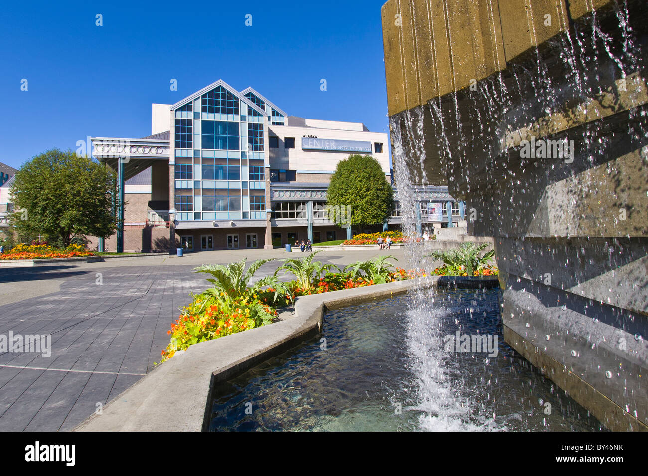Alaska Center for the Performing Arts in downtown Anchorage Alaska ...