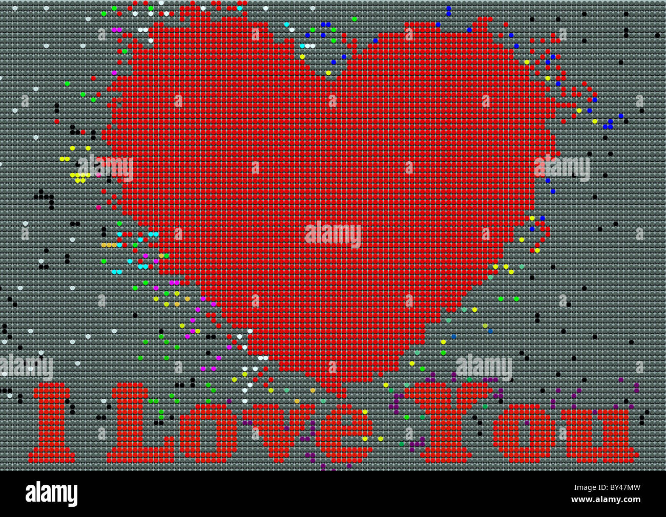 Love red text on Cut Out Stock Images & Pictures - Alamy