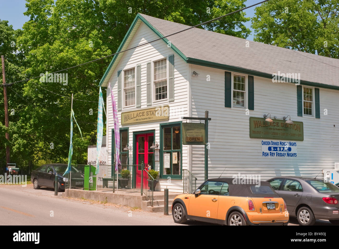 Wallace Station restaurant, Kentucky, USA Stock Photo - Alamy