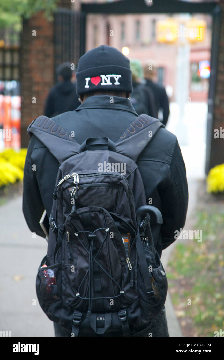 college student with backpack Stock Photo - Alamy