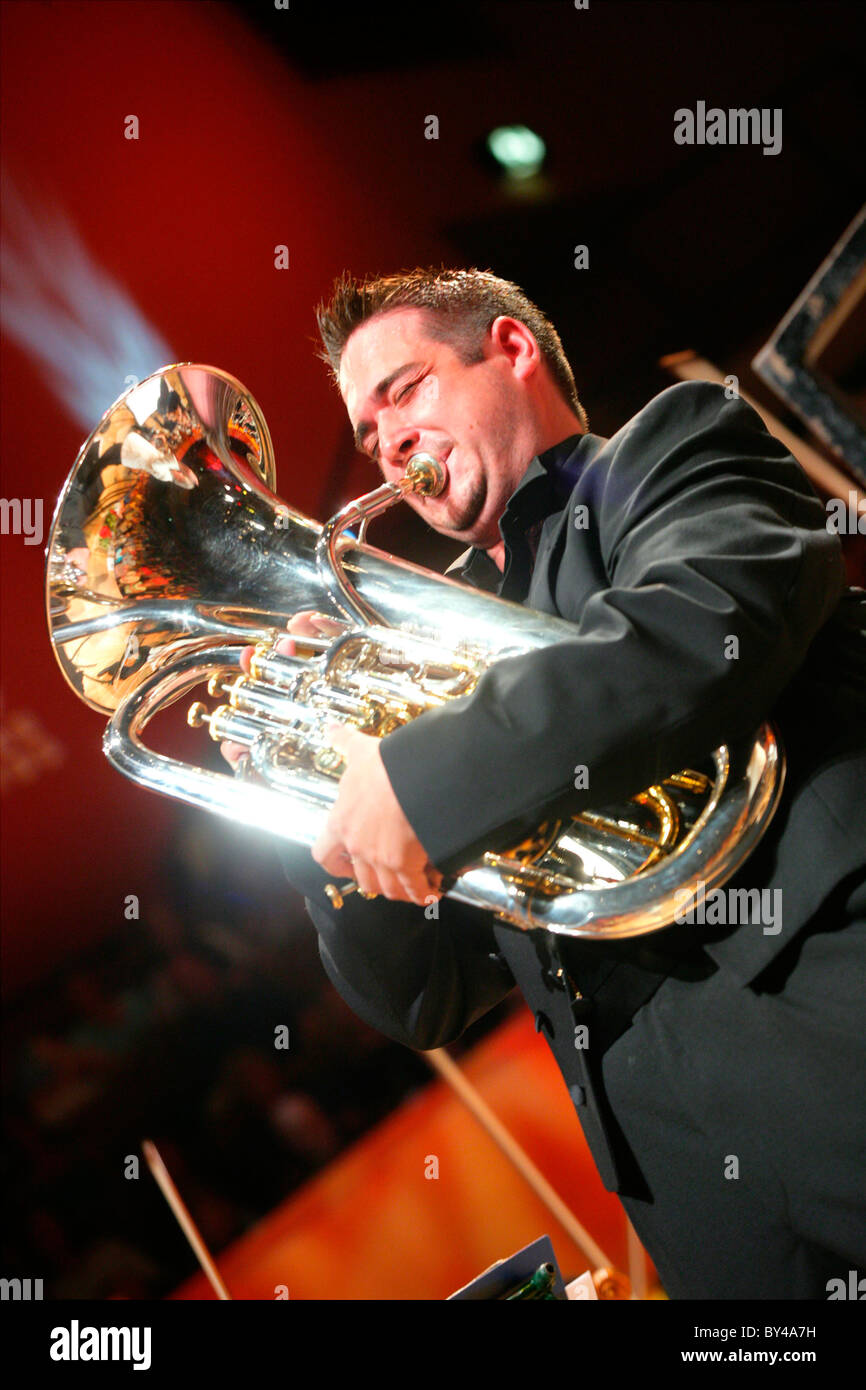 David Childs performing at The Welsh Proms, St Davids Hall, Cardiff ...