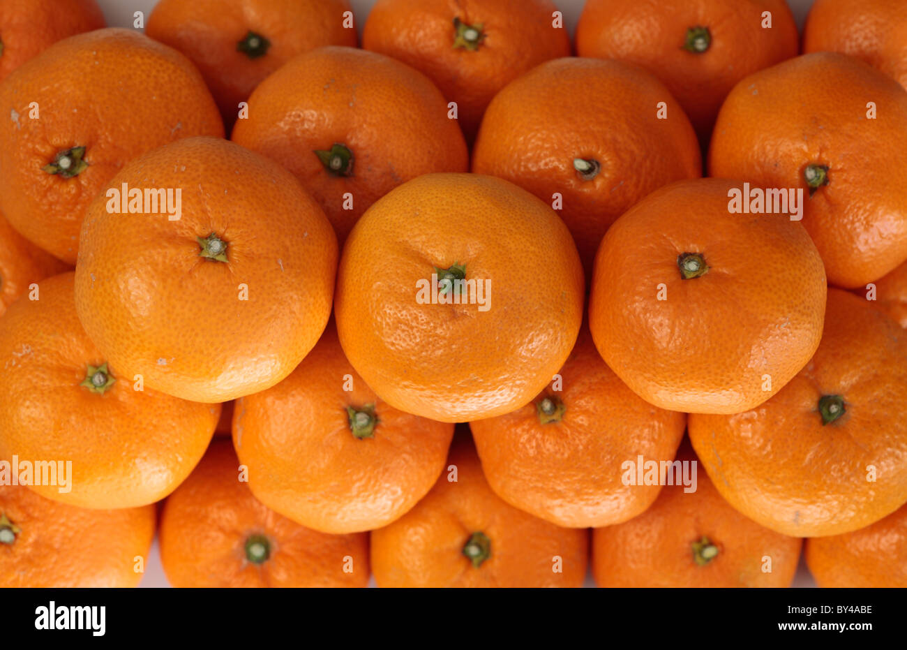 Close-up of Japanese orange colored tangerines Stock Photo - Alamy