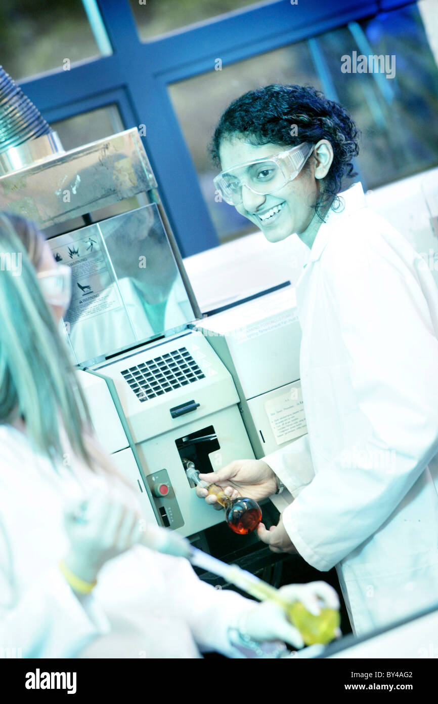 University Chemical Laboratory Stock Photo - Alamy