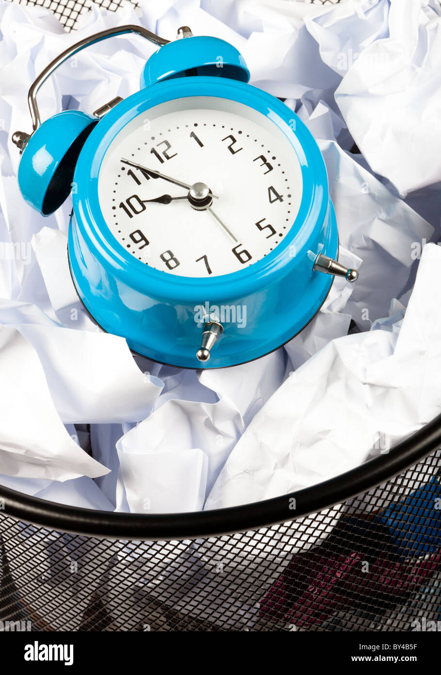 Alarm clock in bin hi-res stock photography and images - Alamy