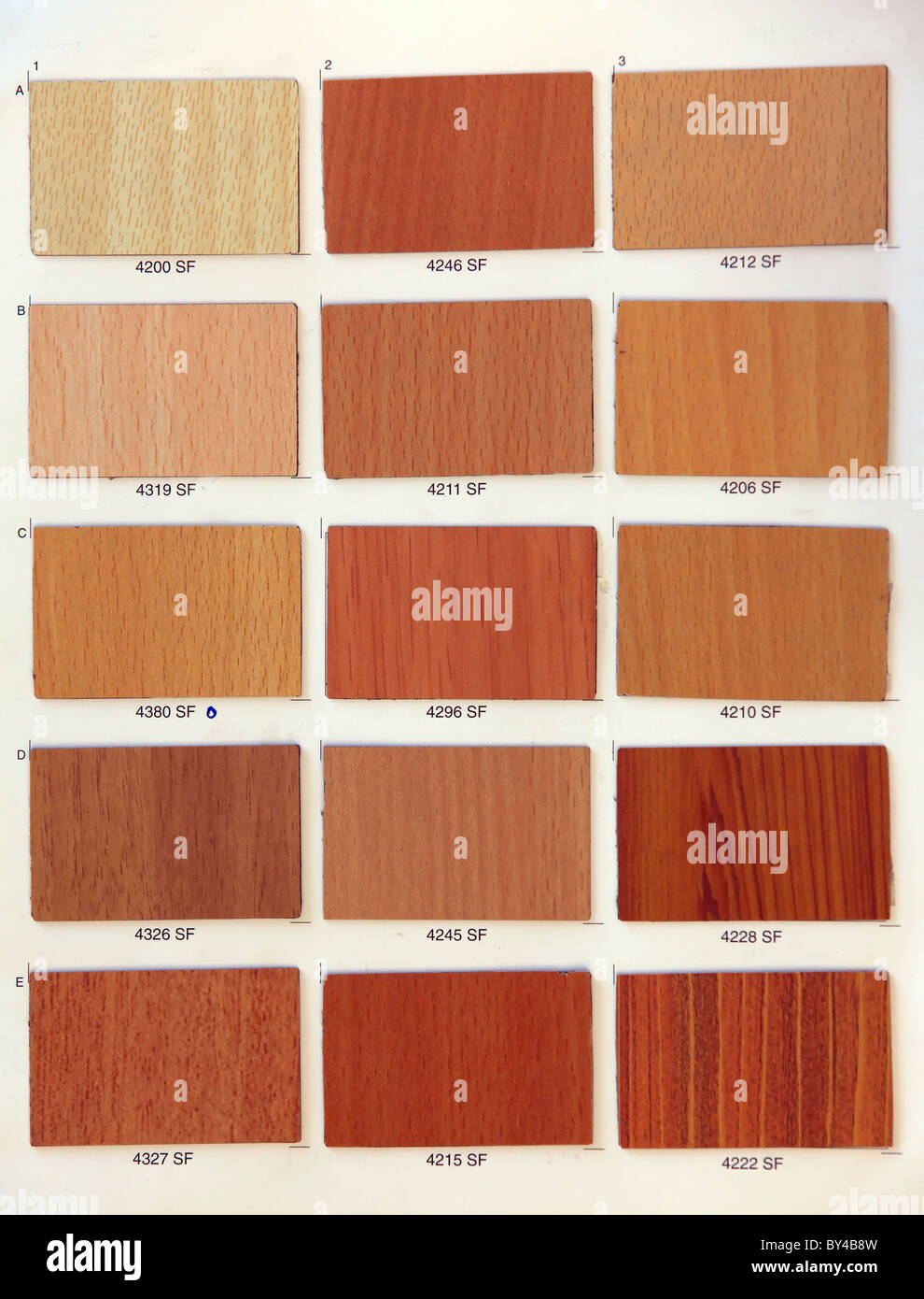 Shade card paint hi-res stock photography and images - Alamy