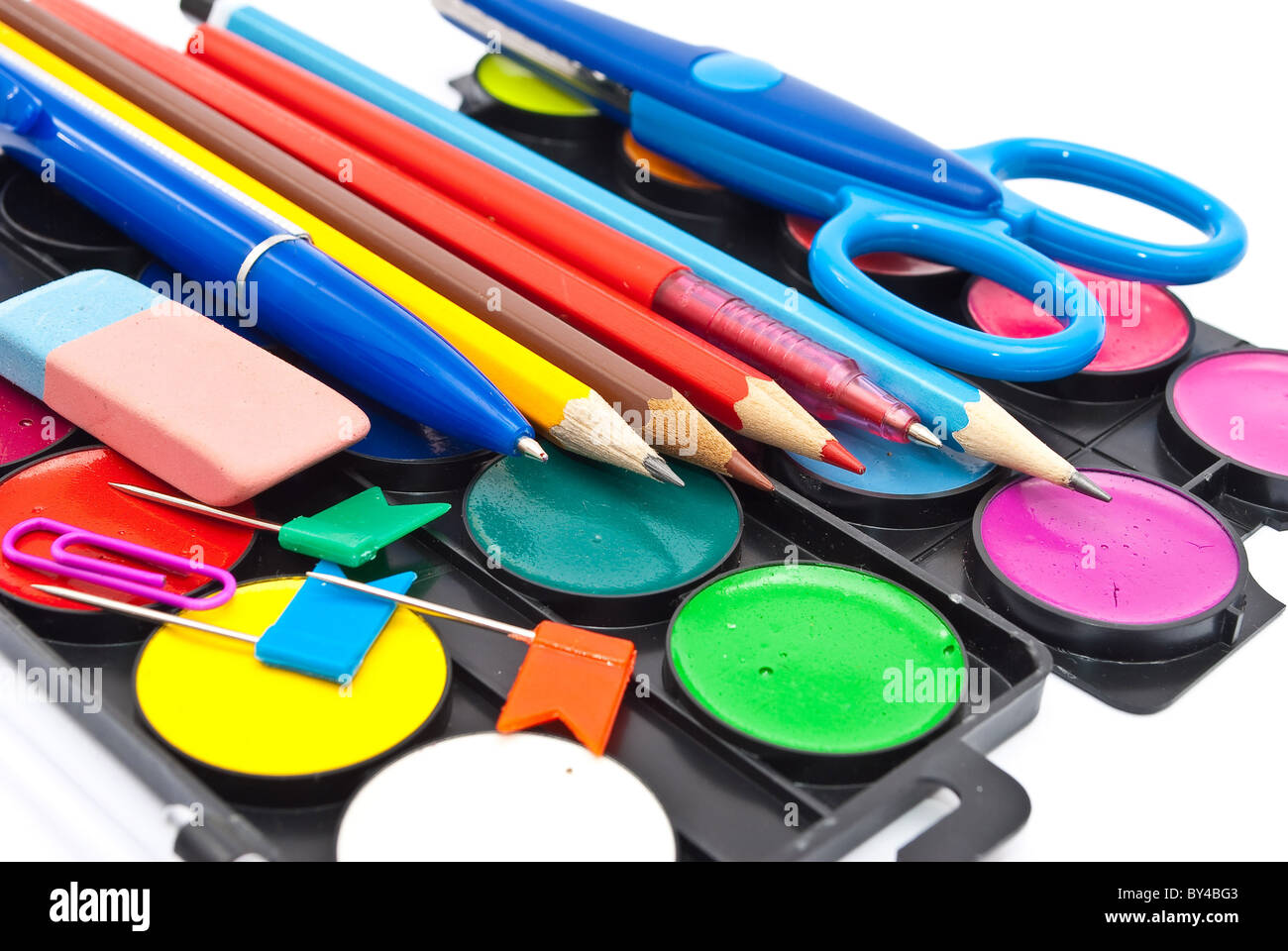 Gear with pencil hi-res stock photography and images - Alamy