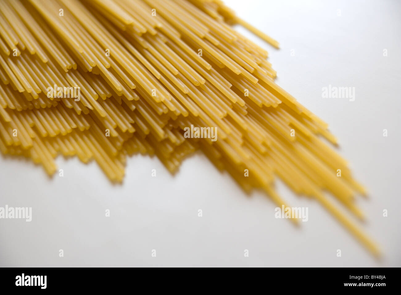 Pasta spaghetti strands Stock Photo - Alamy