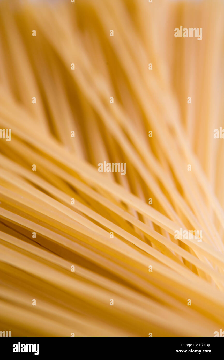 Pasta spaghetti strands Stock Photo - Alamy