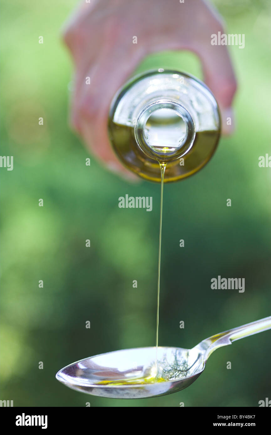 Tablespoon of olive oil hi-res stock photography and images - Alamy
