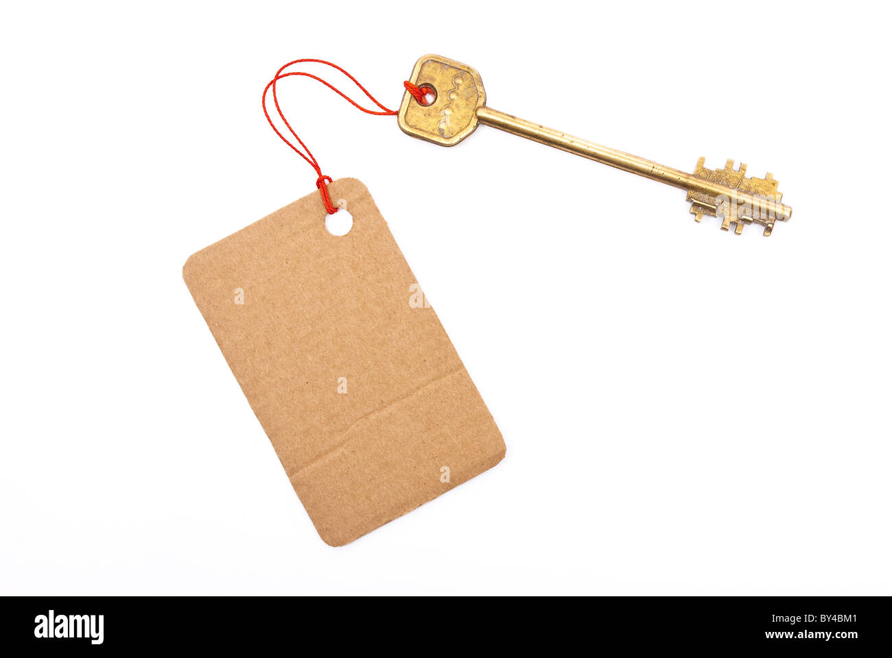 Key and label Stock Photo - Alamy