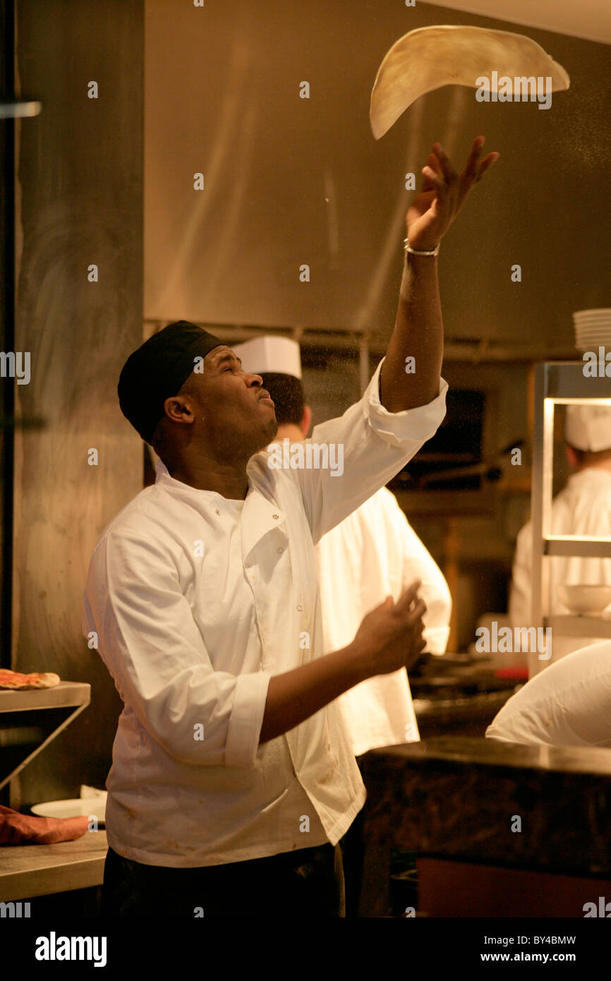 Chef Tossing High Resolution Stock Photography and Images - Alamy