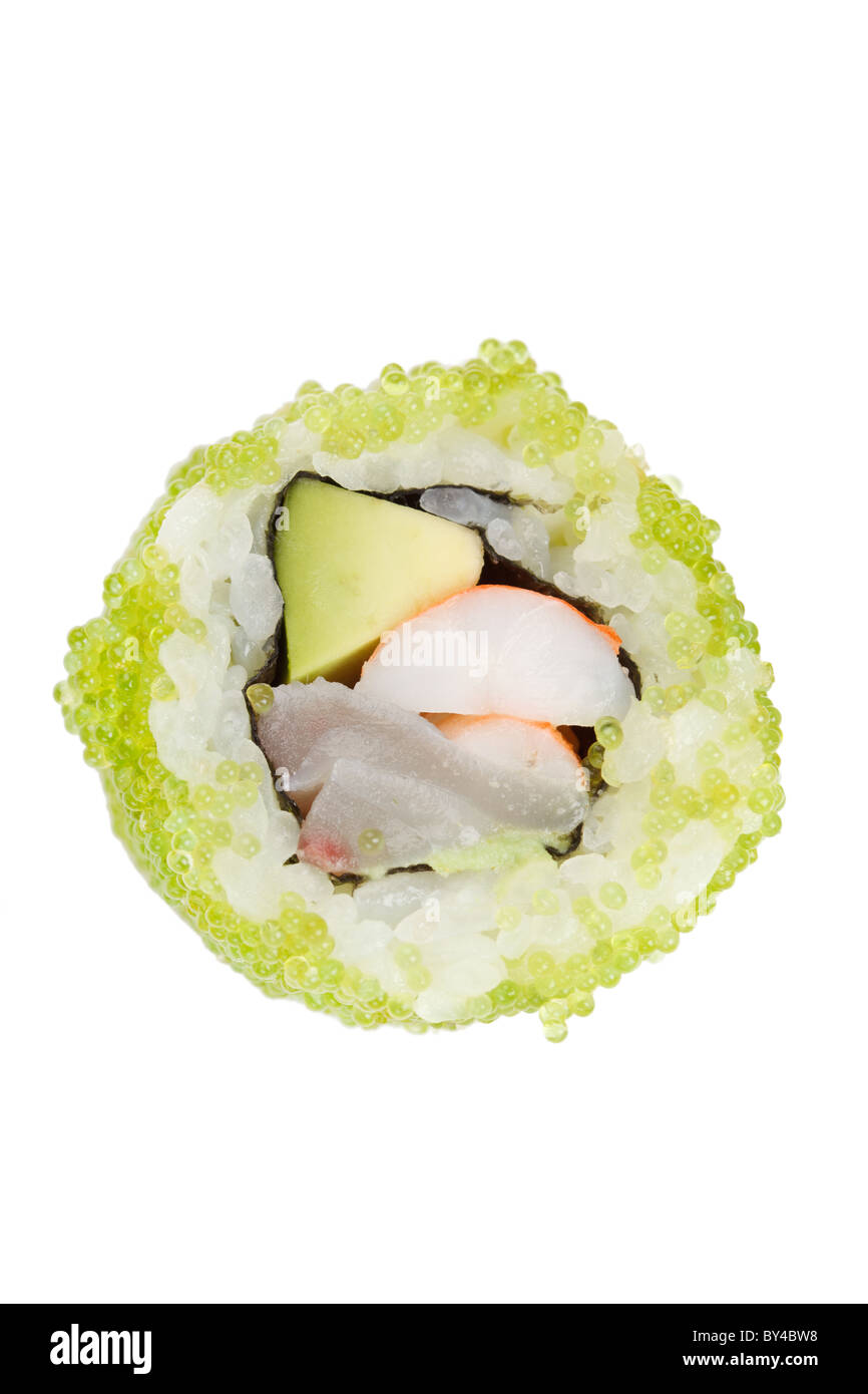 One sushi roll Cut Out Stock Images & Pictures - Alamy